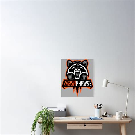 Team Trash Pandas Poster For Sale By Artlahdesigns Redbubble