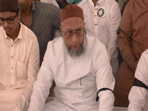 Lok Sabha Mp Assadudin Owaisi Joins Black Arm Band Protests Against