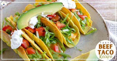 Tasty Beef Taco Recipe