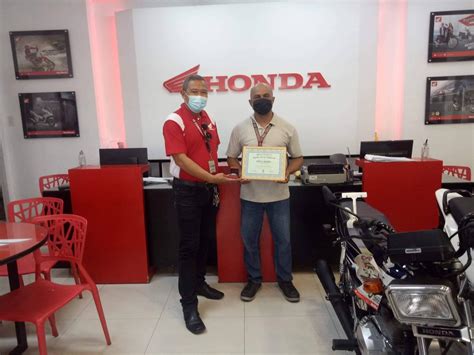 Congratulations Mr Adan A Honda Du Ek Sam Kalibo