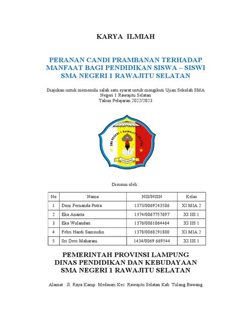 Makalah Eka Sman 1 Cover Revisi 2 Pdf