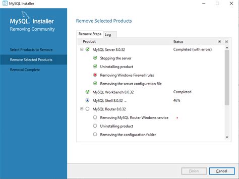 Dúvida Olá Pessoal Precisei Desinstalar O Mysql Devido A Um Erro E