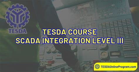 TESDA SCADA Courses TESDA Online Program