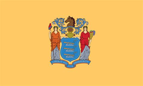 New Jersey State Flag Colors HTML HEX RGB HSL CMYK HWB And NCOL