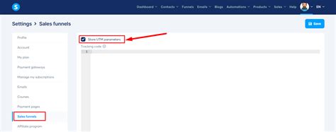 How To Track UTM Parameters In Systeme Io Help Pages