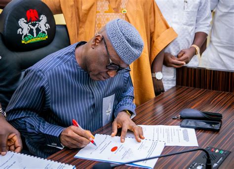 Gov Oyebanji Signs N1595bn Ekiti 2024 Budget Into Law The Telegraph