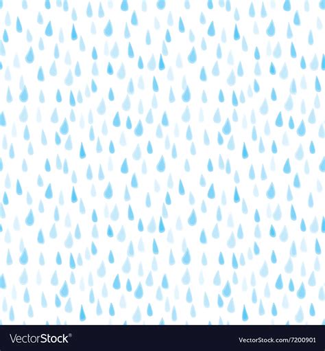 Rain Seamless Pattern Royalty Free Vector Image