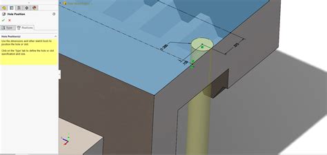 Solidworks Hole Wizard Zero Thickness Geometry Rebuild Error