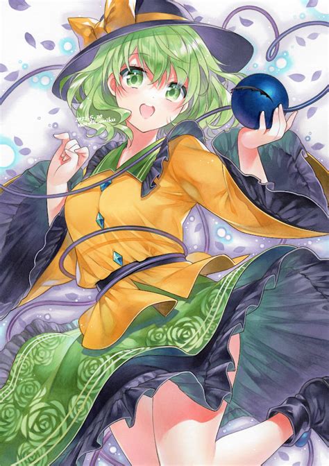 Nordic Niku Komeiji Koishi Touhou Commentary Request Marker Medium Revision Traditional