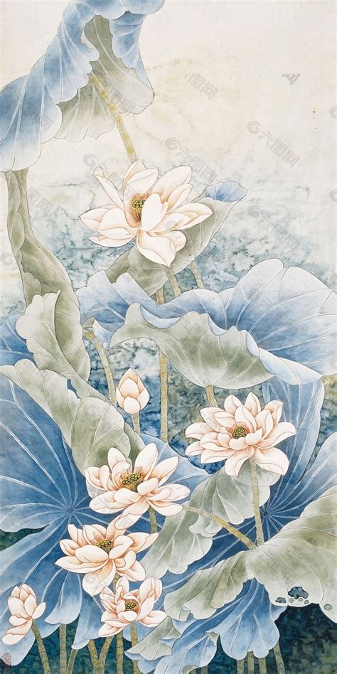 荷花装饰画设计装饰装修素材免费下载 图片编号 8395067 六图网
