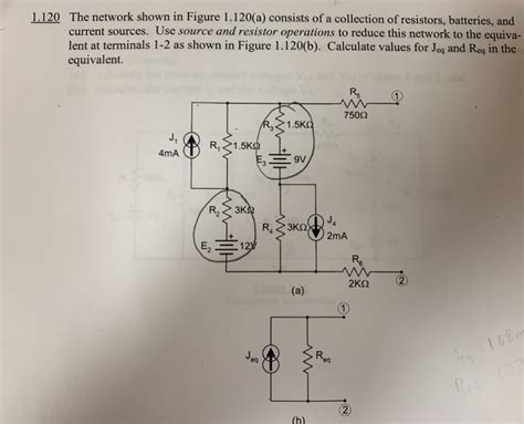 Solved The Network Shown In Figure A Consist Of A Chegg