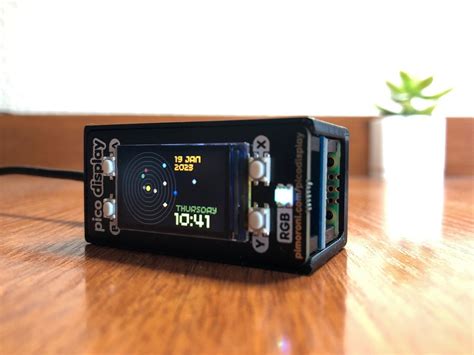 Raspberry Pi Pico Rtc Display Case By Dmytro Panin Download Free