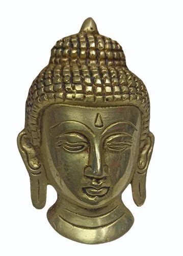 Brass Lord Buddha Head Statue Temple At Rs 650 In Bengaluru Id