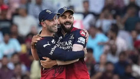 IPL 2023 Virat Kohli और Glenn Maxwell न करकट मच क बच खल अनख