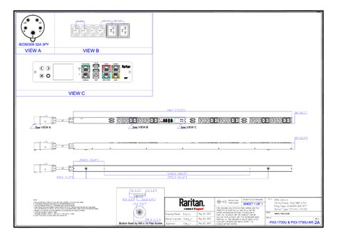 Rack Power Distribution Units Pdus Rack Pdu Px3 1730u Pdu Power