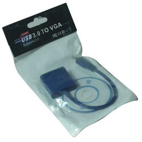 Black USB VGA Cable For Computer At Piece In Mumbai ID