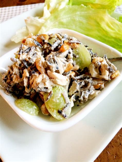 Chicken Rice Salad The Gingham Apron