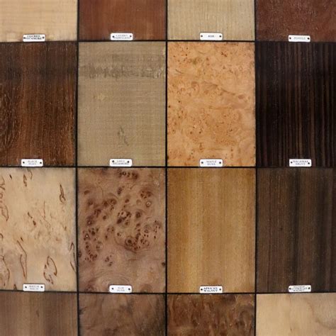 Cabinet Makers Wood Sample Board