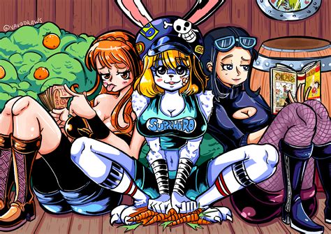 I Drew Nami Carrot And Robin In My Own Style R Onepiece