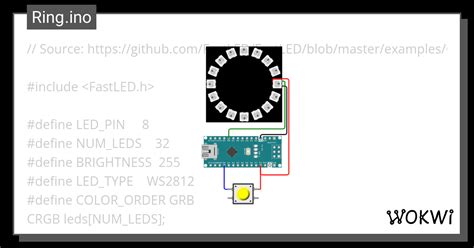 Neopixelo Wokwi Esp32 Stm32 Arduino Simulator