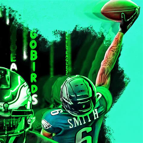 Devonta Smith Keep Pushing” Spector Sports Art