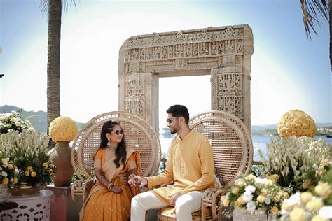 Apoorva Joshi And Yatharth Seth Taj Aravali Resort And Spa Udaipur