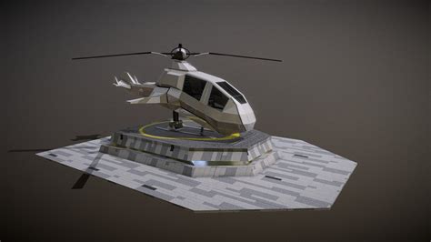 Animated Helicopter Model 3d Model By Vertascan [7f36d49] Sketchfab