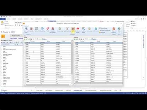 D Tools Creating A Schematic Drawing In Visio