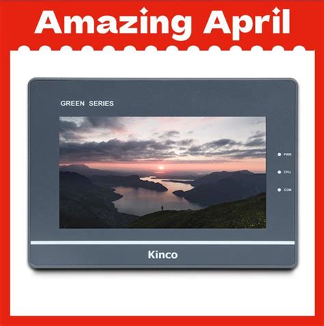 Kinco 7 Inch Economical Touch Screen HMI With 232 422 485 USB Ethernet