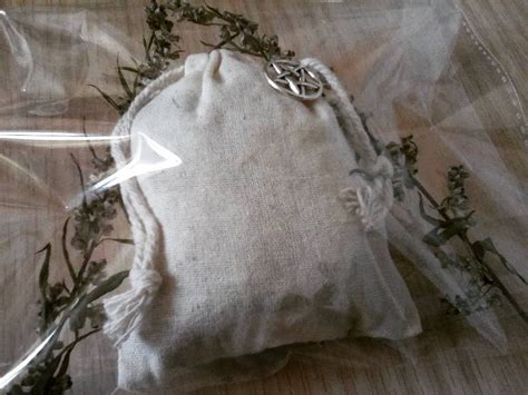 Mugwort Dream Pillow Tea Herbalism Spellery Witchcraft Etsy Uk