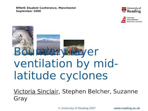 Pptx Boundary Layer Ventilation By Mid Latitude Cyclones Dokumentips