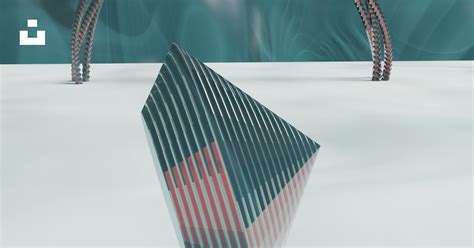 a 3d image of a triangular shaped object photo free grey image on