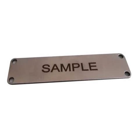 Ss Cable Tag At Rs 12 5 Piece Steel Tag In Ahmedabad Id 26055594673
