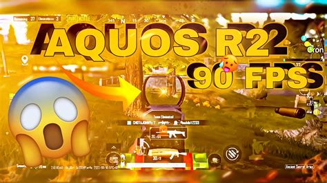 Sharp Aquos R2 90 Fps Pubg Gameplay Chota Johny Yt Youtube