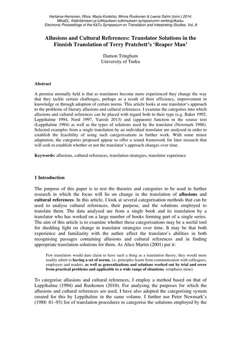 42 Allusion Examples MS Word PDF Examples