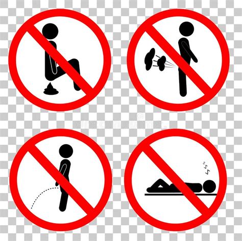 Le Signe Simple D Interdiction Ne Font Pas Pipi Et Sommeil De Pet De