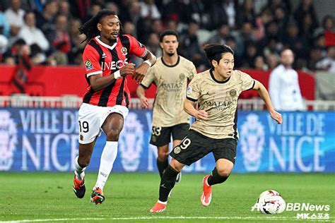 ‘이강인 70분 Psg ‘음바페·뎀벨레 두 공격 핵심 없이 니스 원정 2 1 승리 Mk스포츠