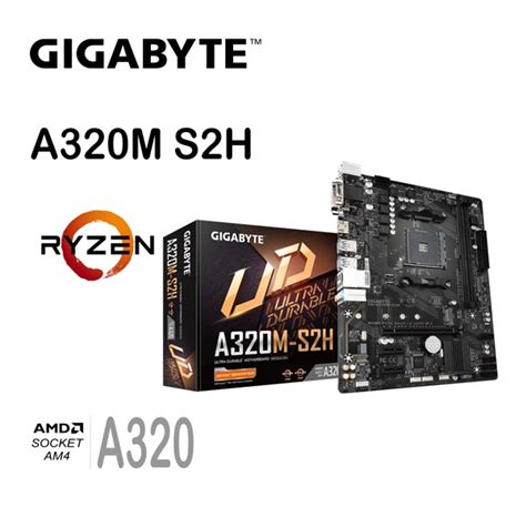 GAMER VISION E I R L Placa Madre Gigabyte A320m S2h Ga A320m S2h Am4