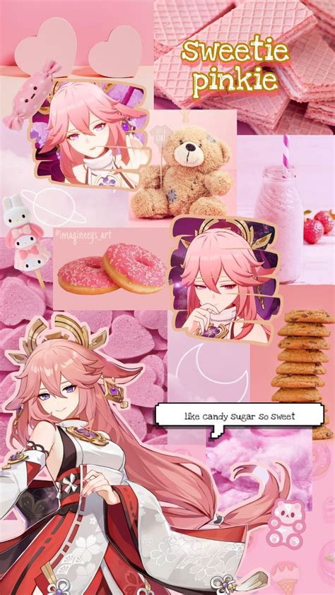 Yae Miko Aesthetic Wp By Ney
