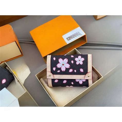 Takashi Murakami Cherry Blossom Wallet Womens From Famousstore0