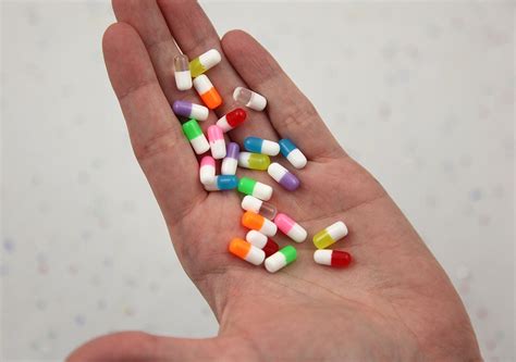 Fake Pills 12mm Happy Pills Tiny Fake Plastic Or Resin Etsy