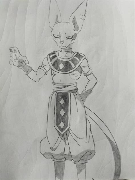 Nuovo Disegno Ecco Lord Beerus Ranimeitaly