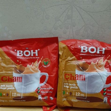 Jual Boh Cham Campuran Kopi Dan Teh Malaysia Shopee Indonesia