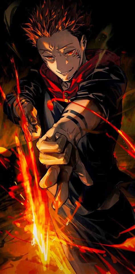 Sukuna Wallpaper Jujutsu Kaisen 1360x768 Wallpaper Fanart Anime Art