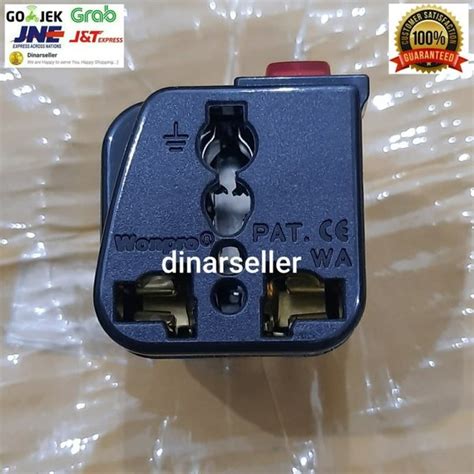 Jual WONPRO OVER STEKER UNIVERSAL KAKI SWITCH COLOKAN SAMBUNGAN LISTRIK Di Lapak Dinarseller