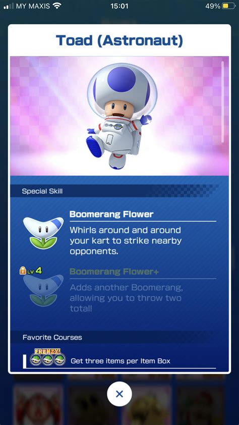 Poggers Toad Has Boomerang Flower R Mariokarttour