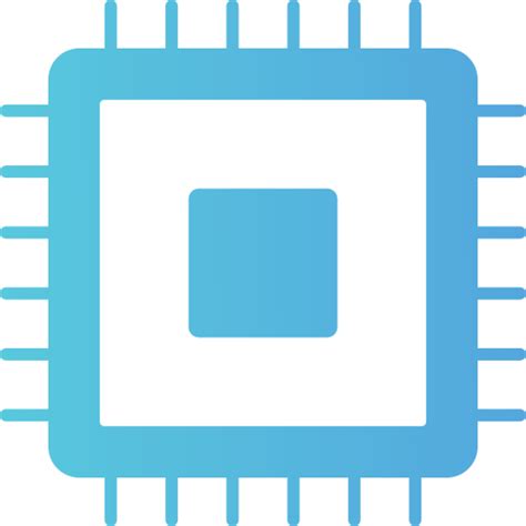 Processor Generic Gradient Fill Icon