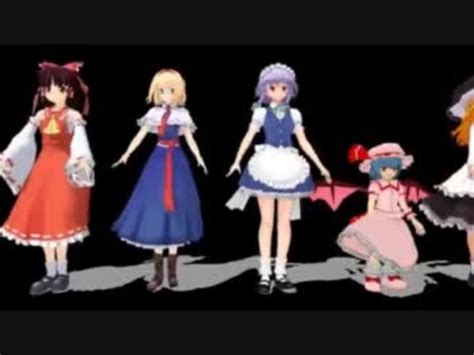 【東方mmd】2012版 東方キャラ92人を人気順に並べてみた第9回人気投票結果 ニコニコ動画