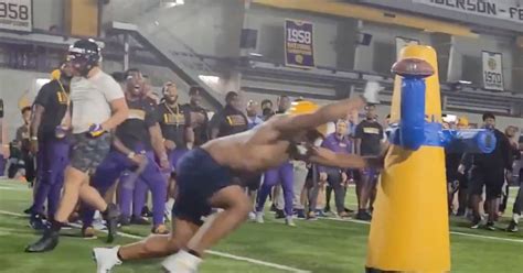 Watch 4 Star Dl Quency Wiggins Shines At Lsu Camp