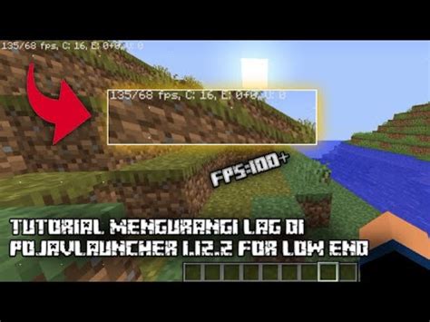 Tutorial Mengurangi Lag Di Pojavlauncher For Low End Pojavlauncher Tutorial YouTube